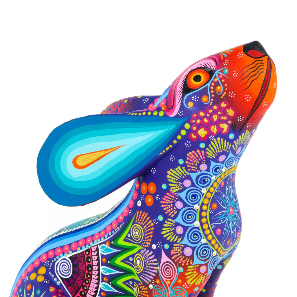 Vigilant Rabbit - Oaxacan Alebrije Wood Carving – VivaMexico.com ...