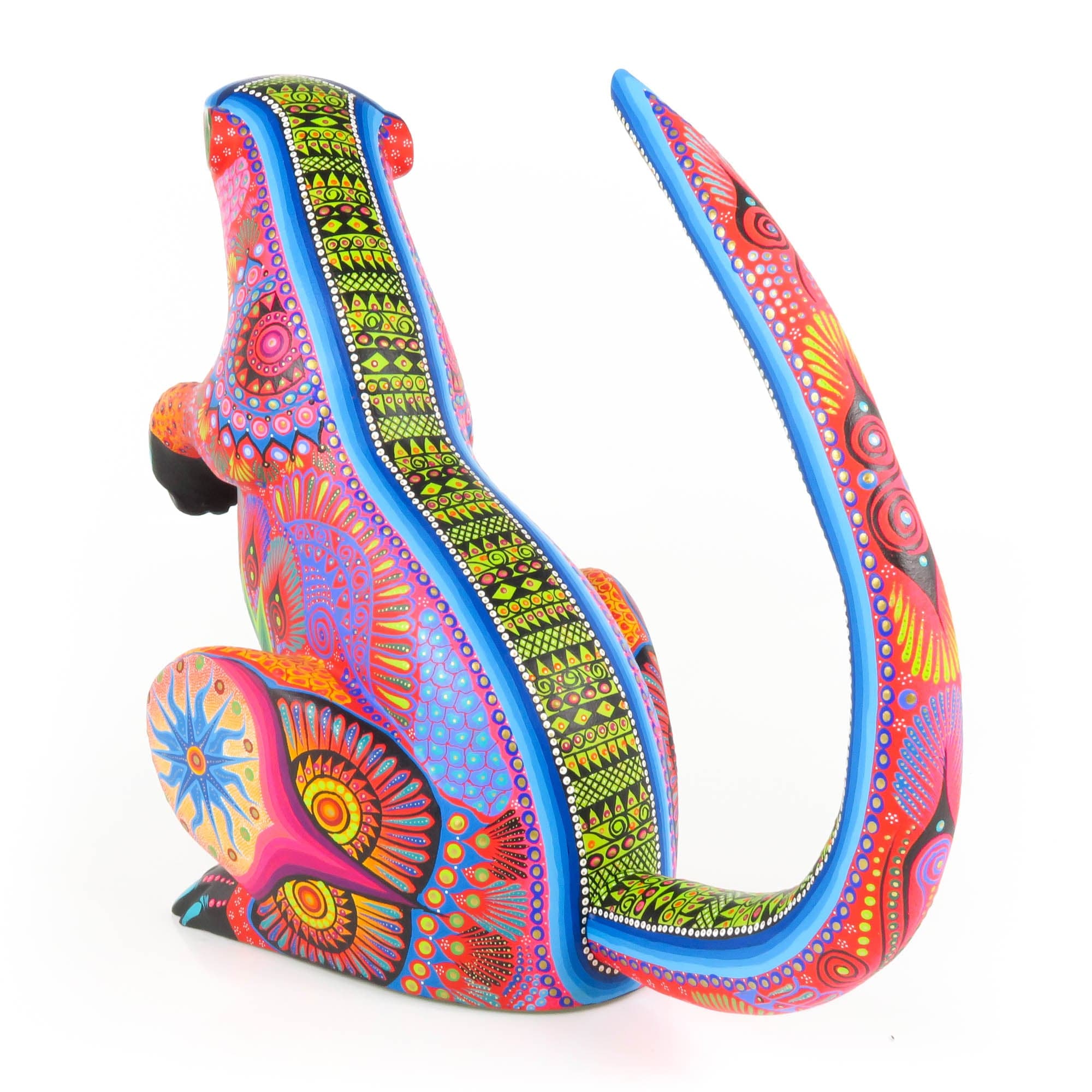 Weasel - Oaxacan Alebrije Wood Carving – VivaMexico.com - Mexican Art