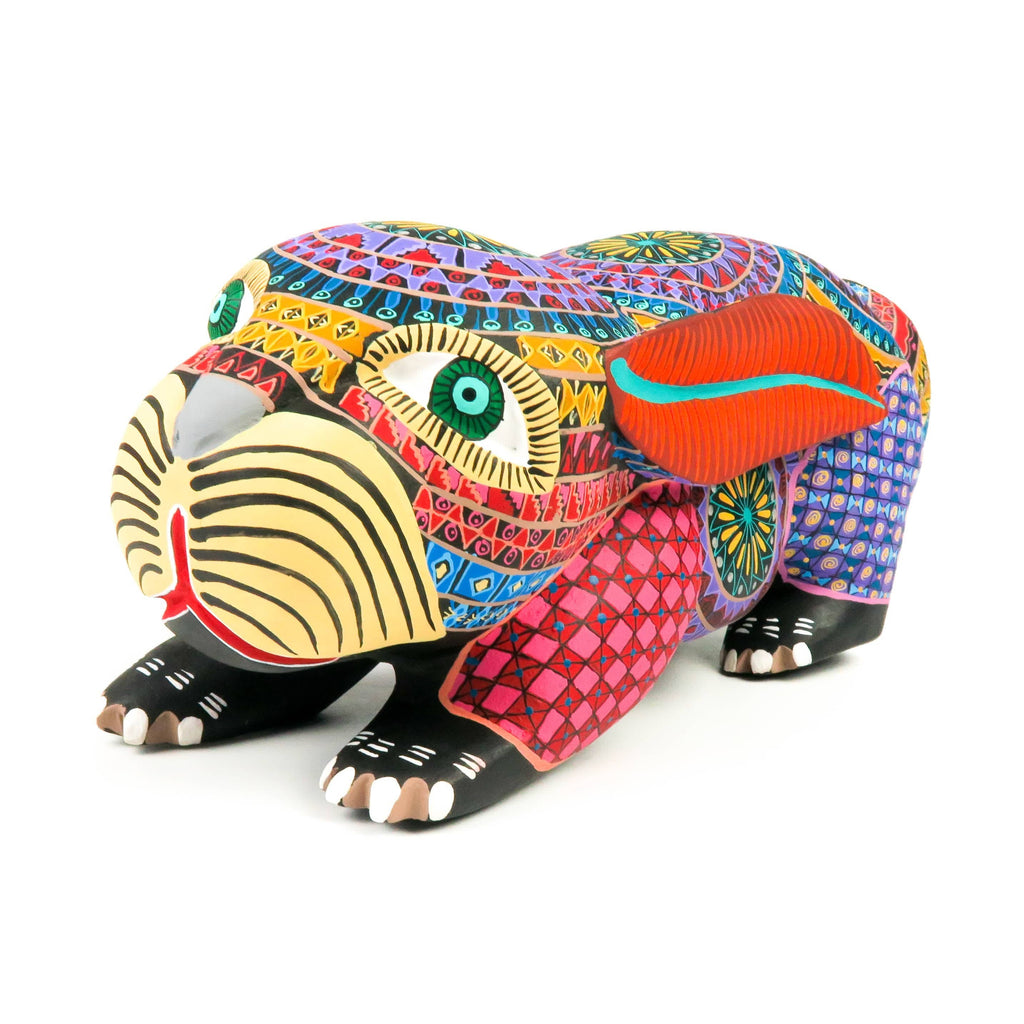 Whimsical Rabbit - Oaxacan Alebrije Wood Carving – VivaMexico.com ...