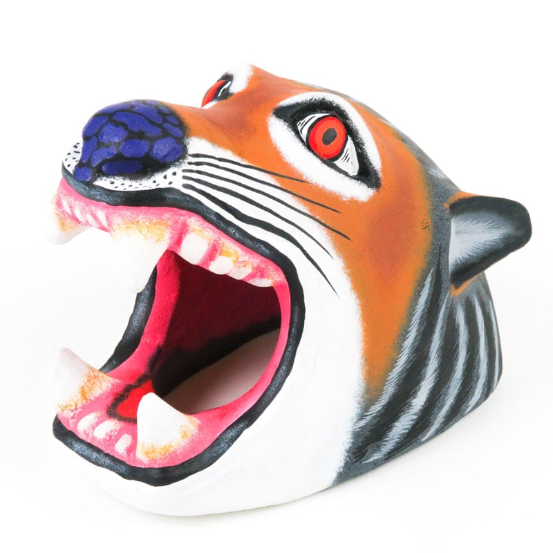 Wolf Head - Oaxacan Alebrije Wood Carving - Eleazar Morales ...