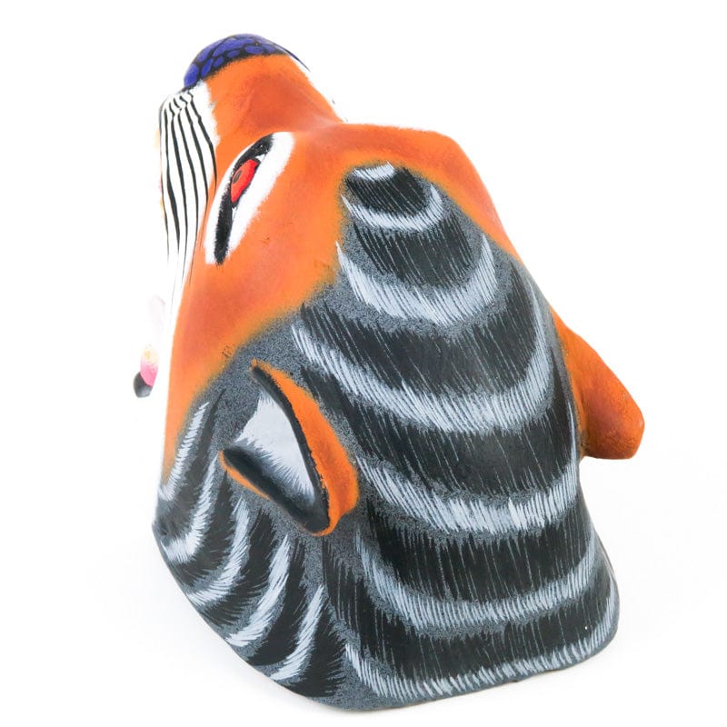 Wolf Head - Oaxacan Alebrije Wood Carving - Eleazar Morales ...