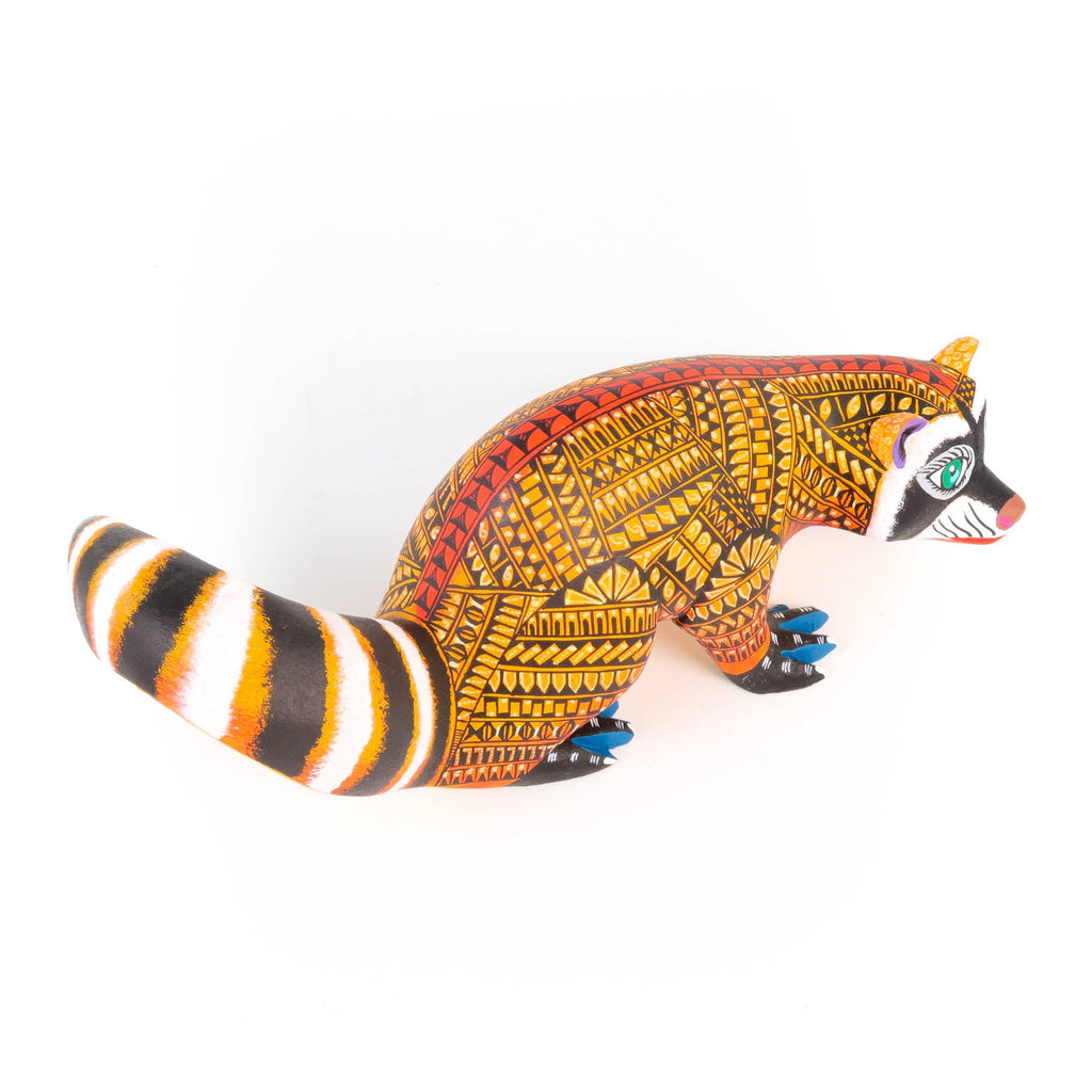 Zapotec Raccoon - Oaxacan Alebrije Wood Carving – VivaMexico.com ...