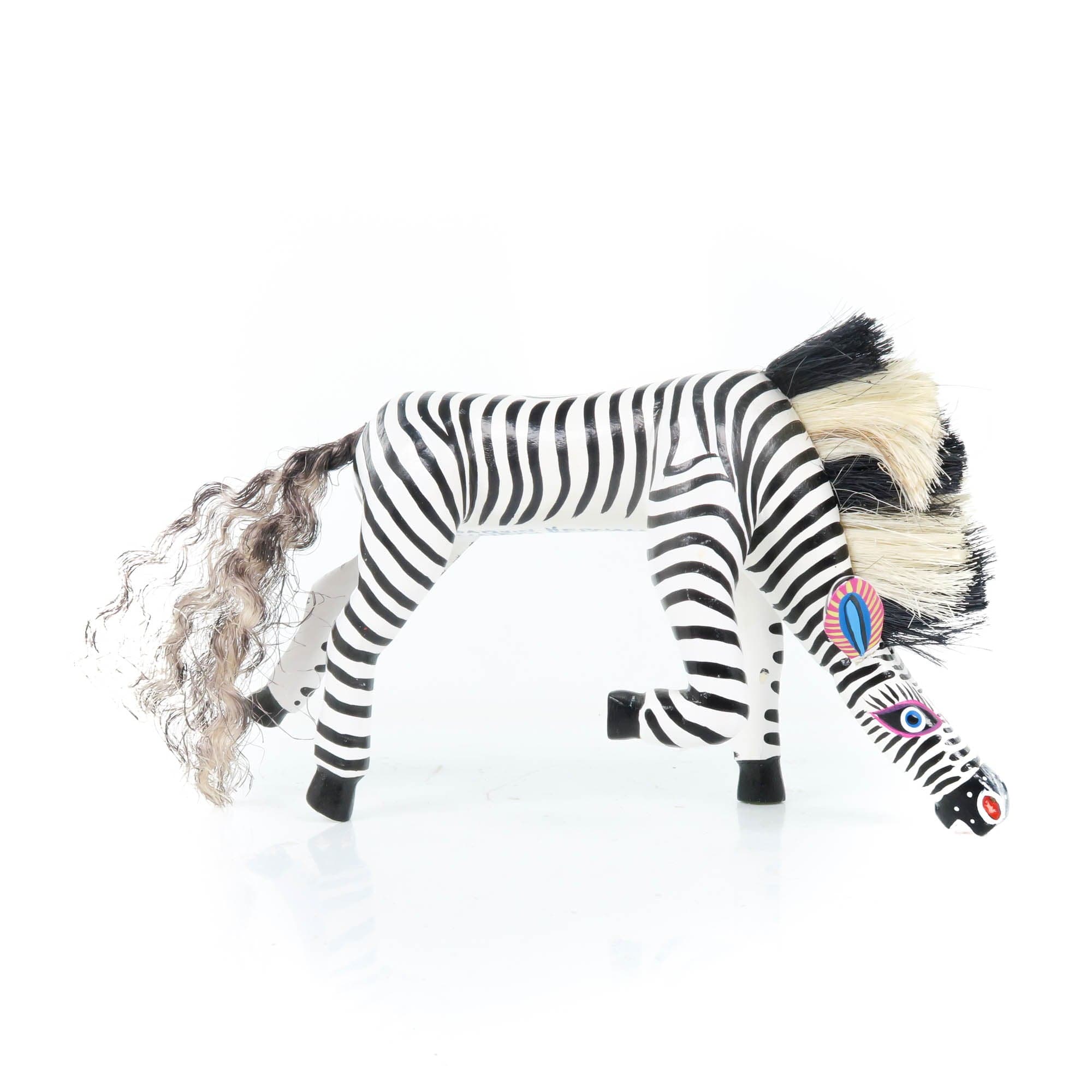 Zebra - Oaxacan Alebrije Wood Carving – VivaMexico.com - Mexican Art