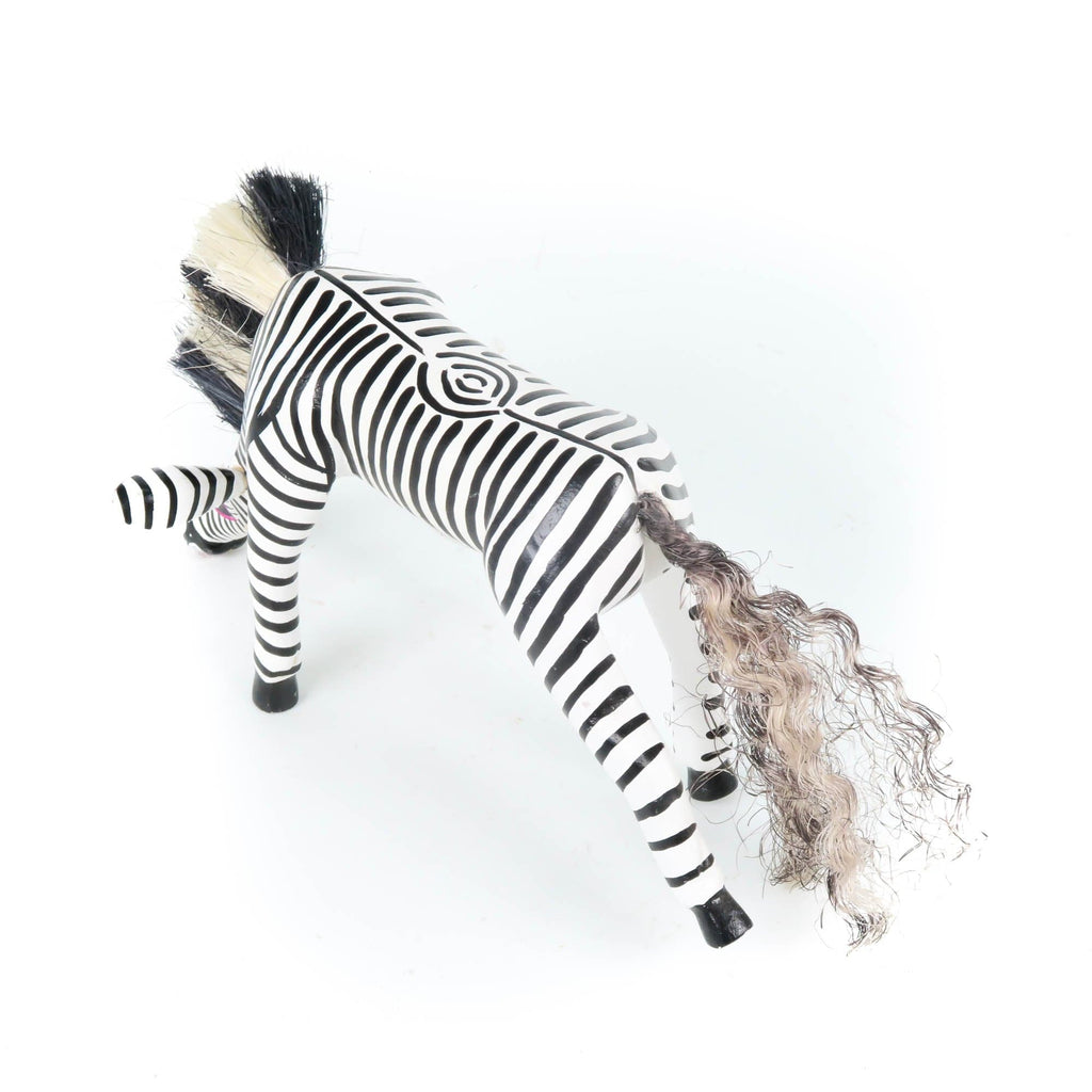 Zebra - Oaxacan Alebrije Wood Carving – VivaMexico.com - Mexican Art