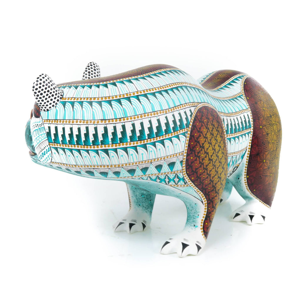 Polar Bear - Oaxacan Alebrije Wood Carving - Nestor Melchor ...