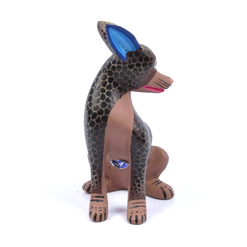 Spotted Fox - Oaxacan Alebrije Wood Carving – VivaMexico.com - Mexican Art