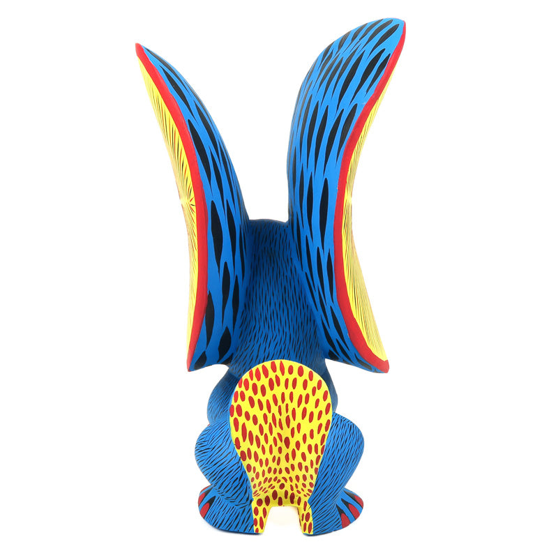 Big Eared Rabbit - Oaxacan Alebrije Wood Carving - Arsenio Morales ...