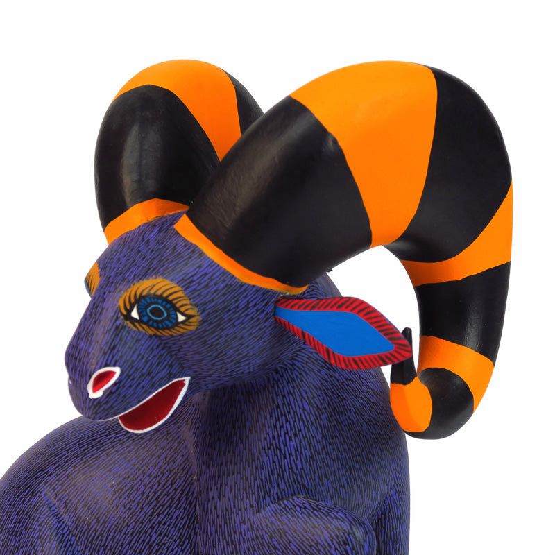 Bighorn Sheep - Oaxacan Alebrije Wood Carving – VivaMexico.com ...