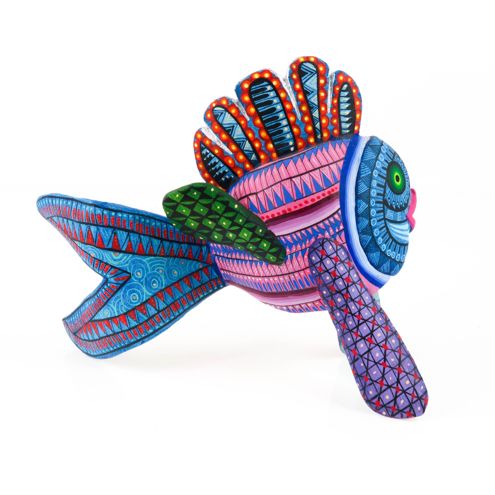 Beautiful Fish - Oaxacan Alebrije Wood Carving – VivaMexico.com ...