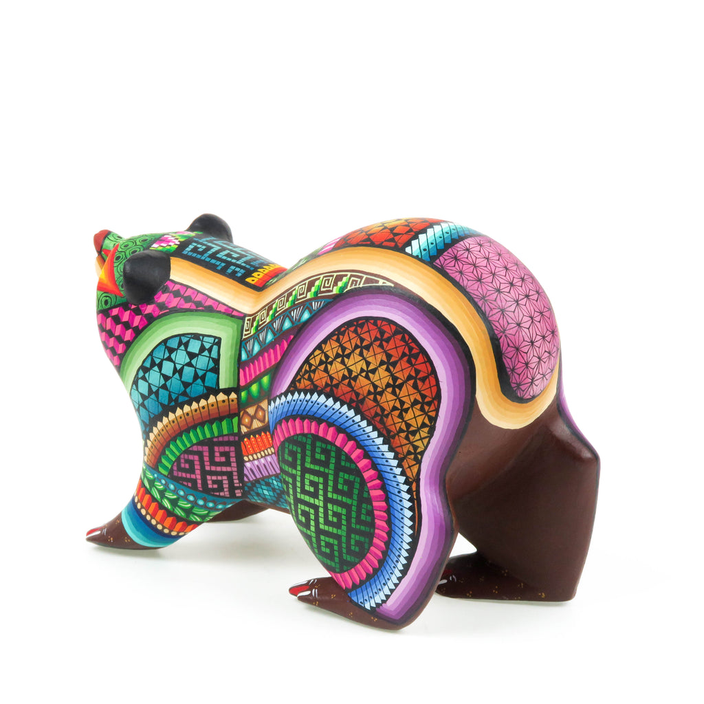 Bear - Oaxacan Alebrije Wood Carving Sculpture - Jose Calvo & Magaly F ...