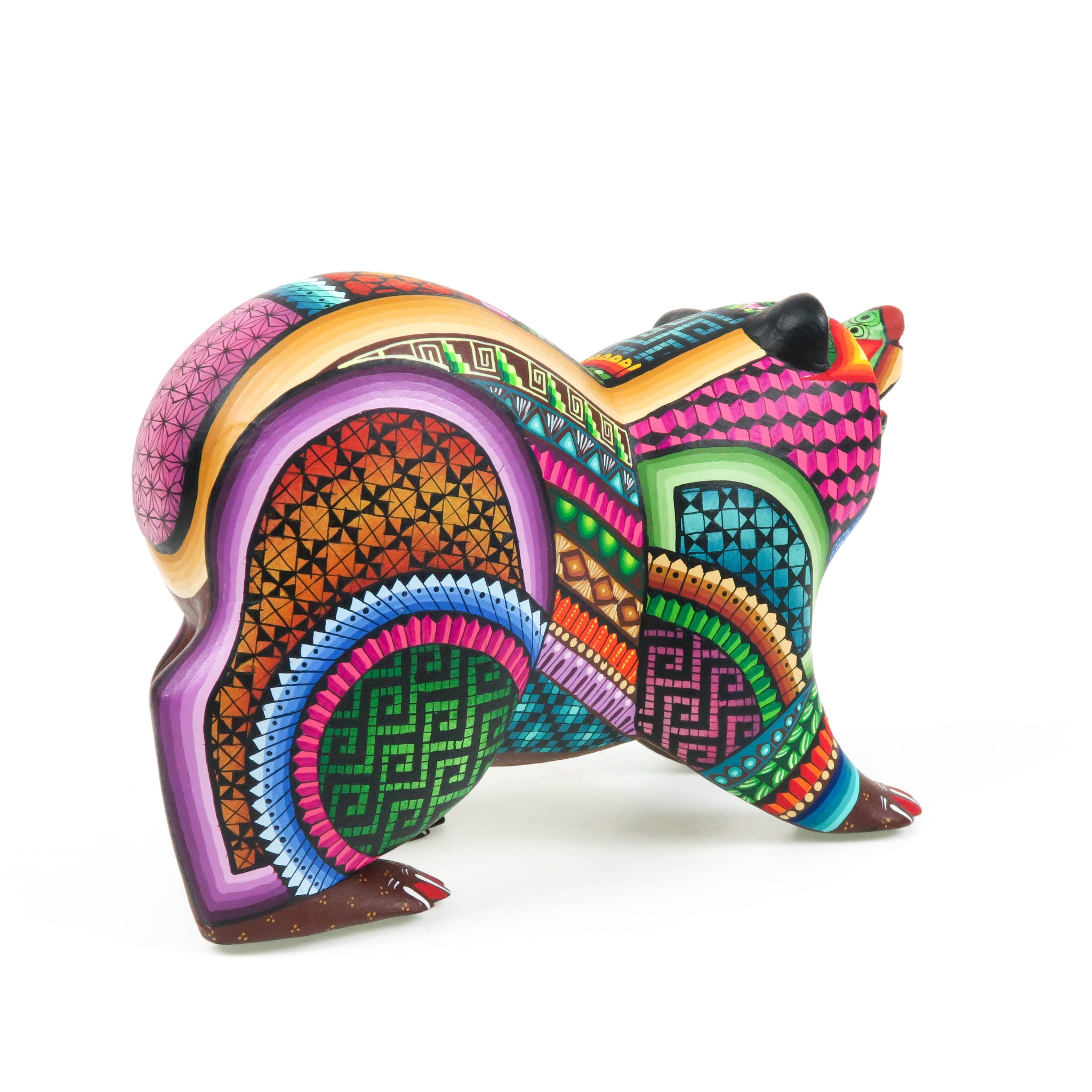 Bear - Oaxacan Alebrije Wood Carving Sculpture - Jose Calvo & Magaly F ...