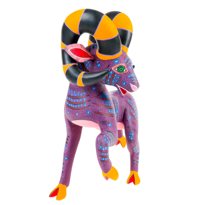 Bighorn Sheep - Oaxacan Alebrije Wood Carving – VivaMexico.com ...
