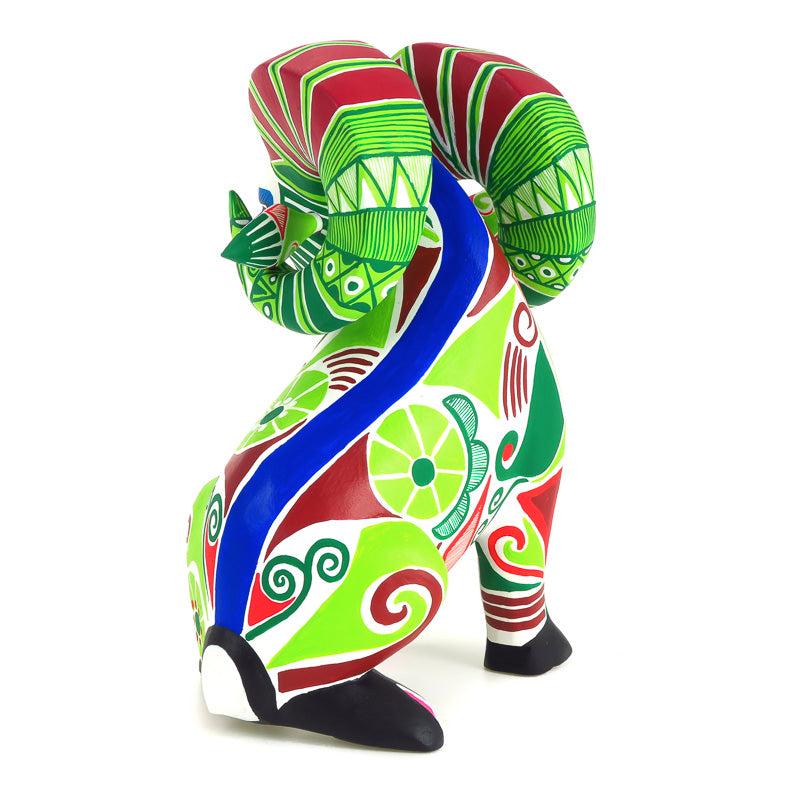 Bighorn Sheep - Oaxacan Alebrije Wood Carving – VivaMexico.com ...
