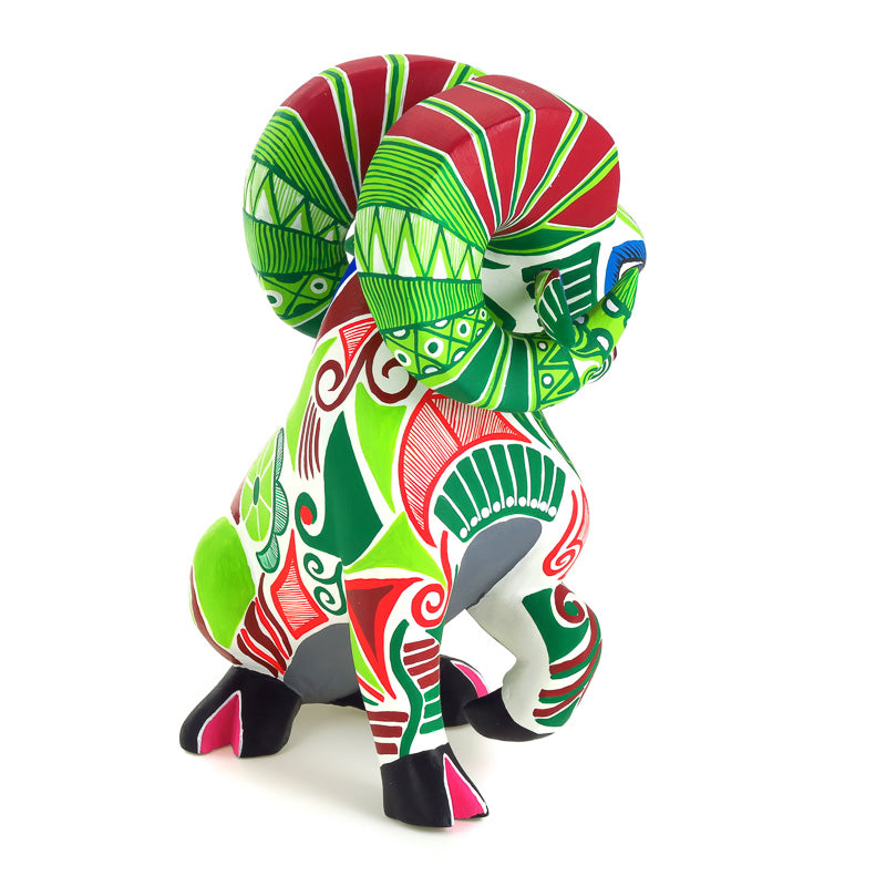 Bighorn Sheep - Oaxacan Alebrije Wood Carving – VivaMexico.com ...