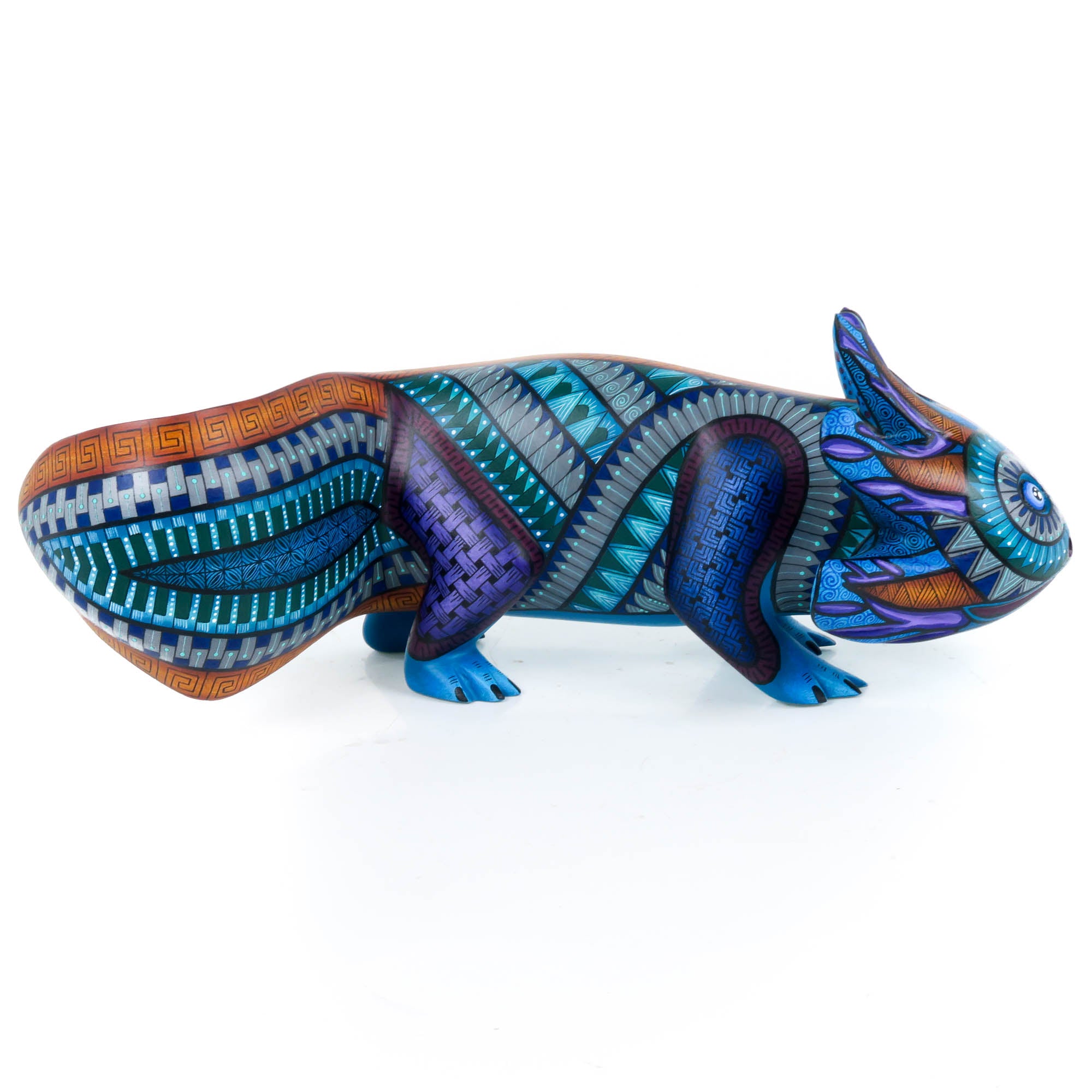 Axolotl - Oaxacan Alebrije Wood Carving – VivaMexico.com - Mexican Art