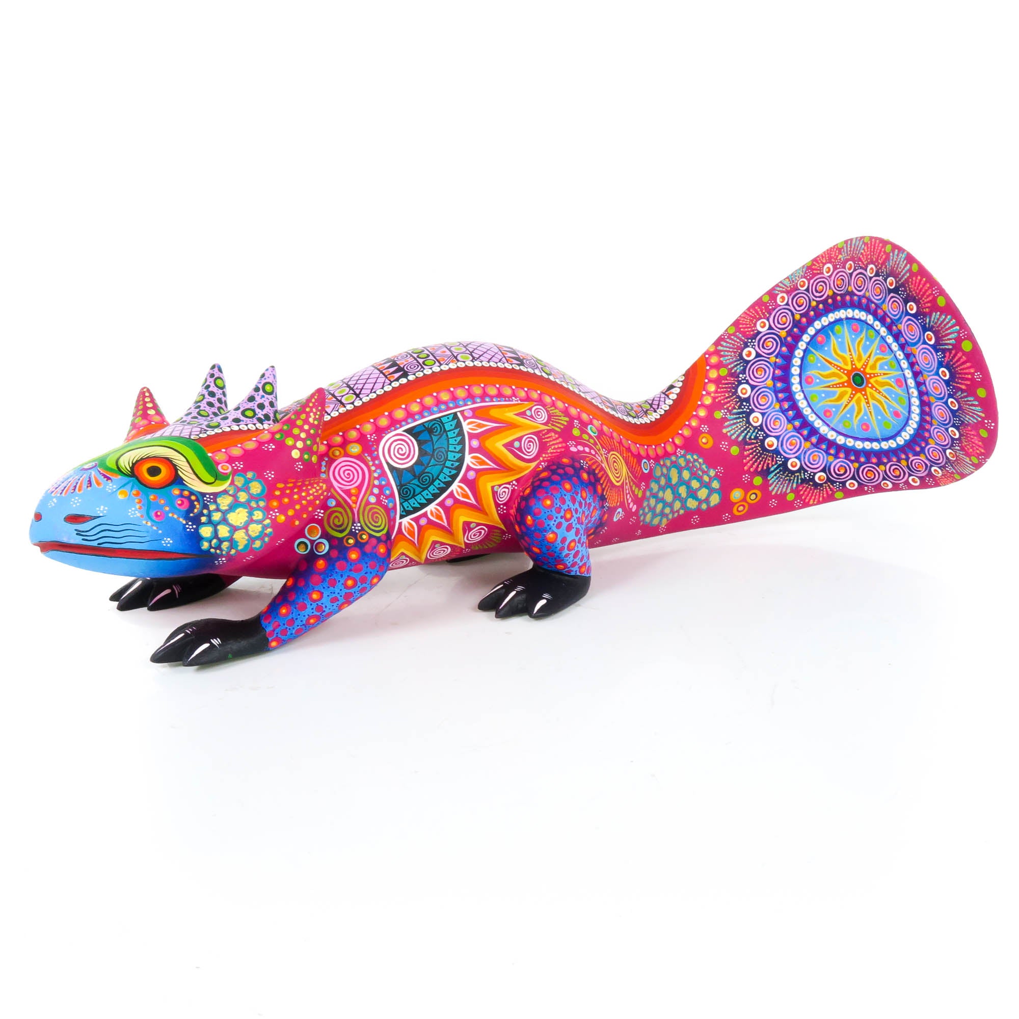 Axolotl - Oaxacan Alebrije Wood Carving – VivaMexico.com - Mexican Art