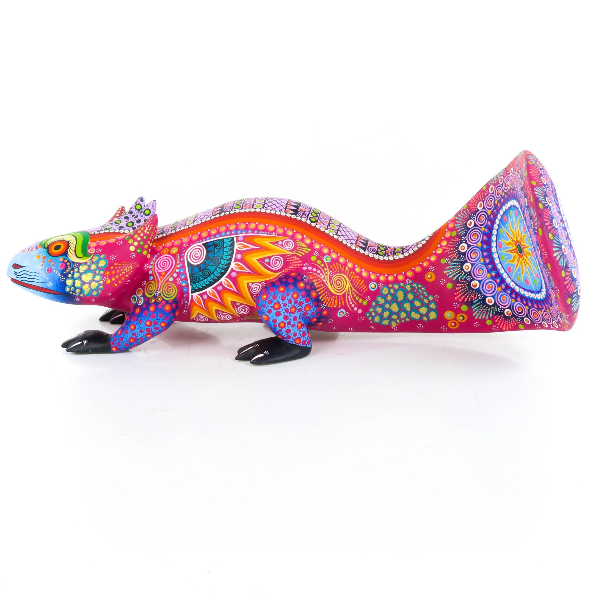 Axolotl - Oaxacan Alebrije Wood Carving – VivaMexico.com - Mexican Art