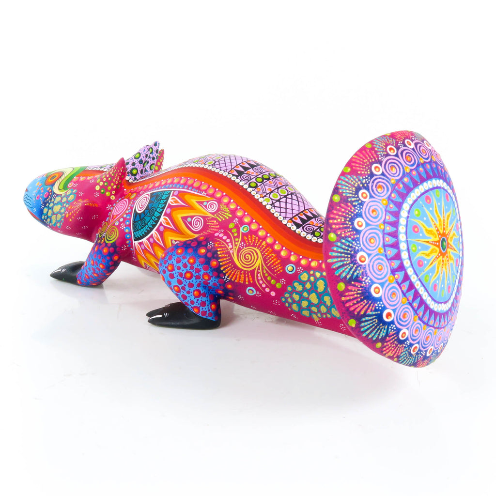 Axolotl - Oaxacan Alebrije Wood Carving – VivaMexico.com - Mexican Art