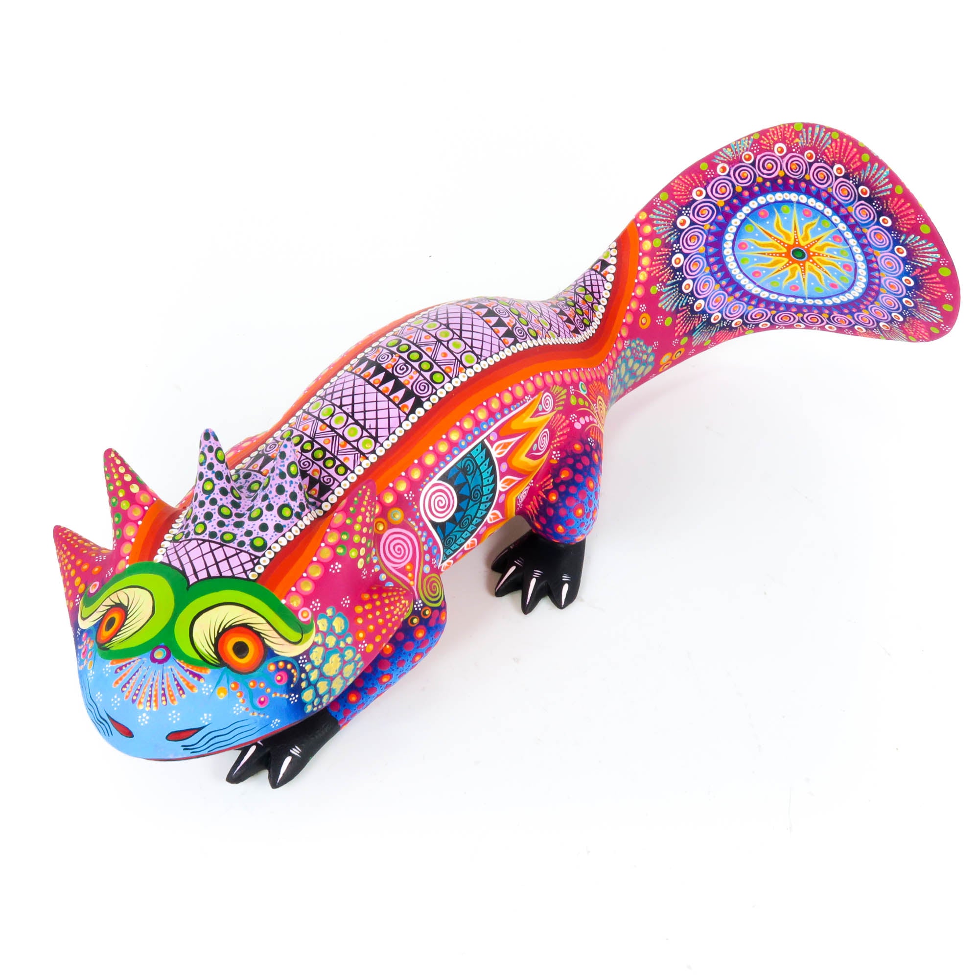 Axolotl - Oaxacan Alebrije Wood Carving – VivaMexico.com - Mexican Art