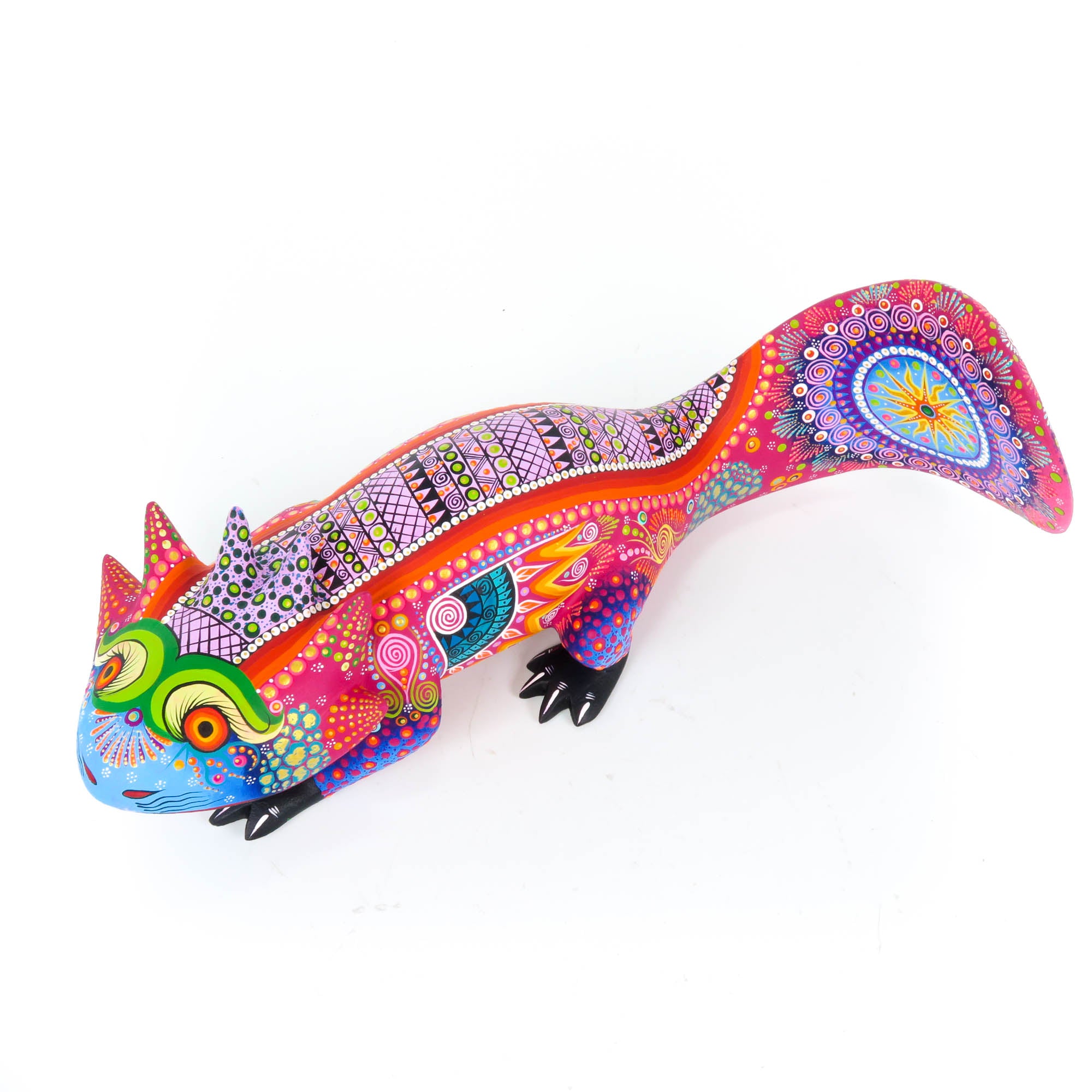 Axolotl - Oaxacan Alebrije Wood Carving – VivaMexico.com - Mexican Art