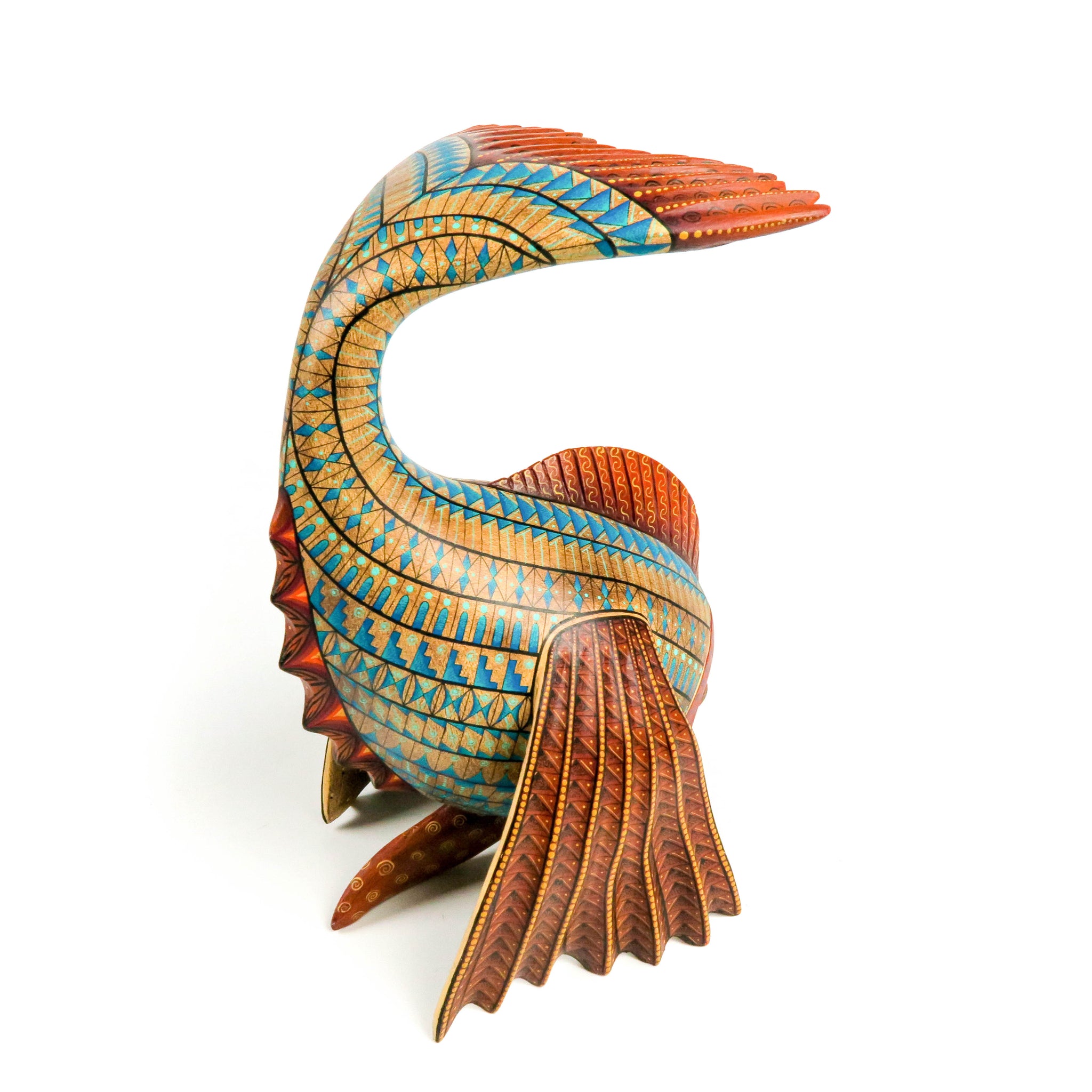 Beautiful Fish - Oaxacan Alebrije Wood Carving – VivaMexico.com ...