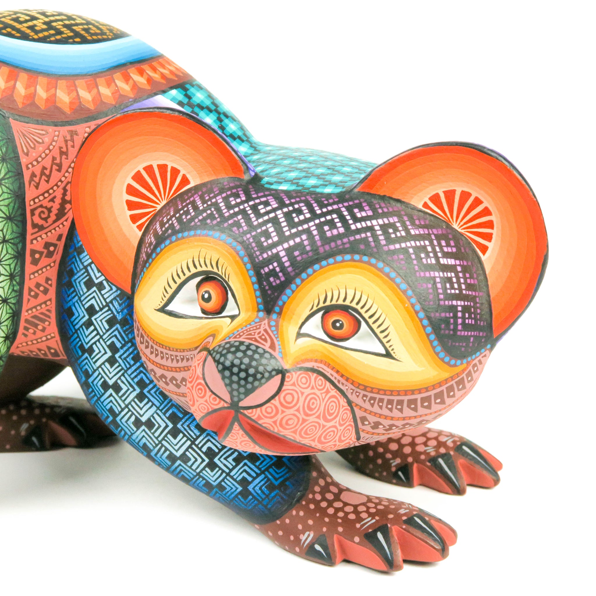 Beautiful Bear - Oaxacan Alebrije Wood Carving - Jose Calvo & Magaly F ...