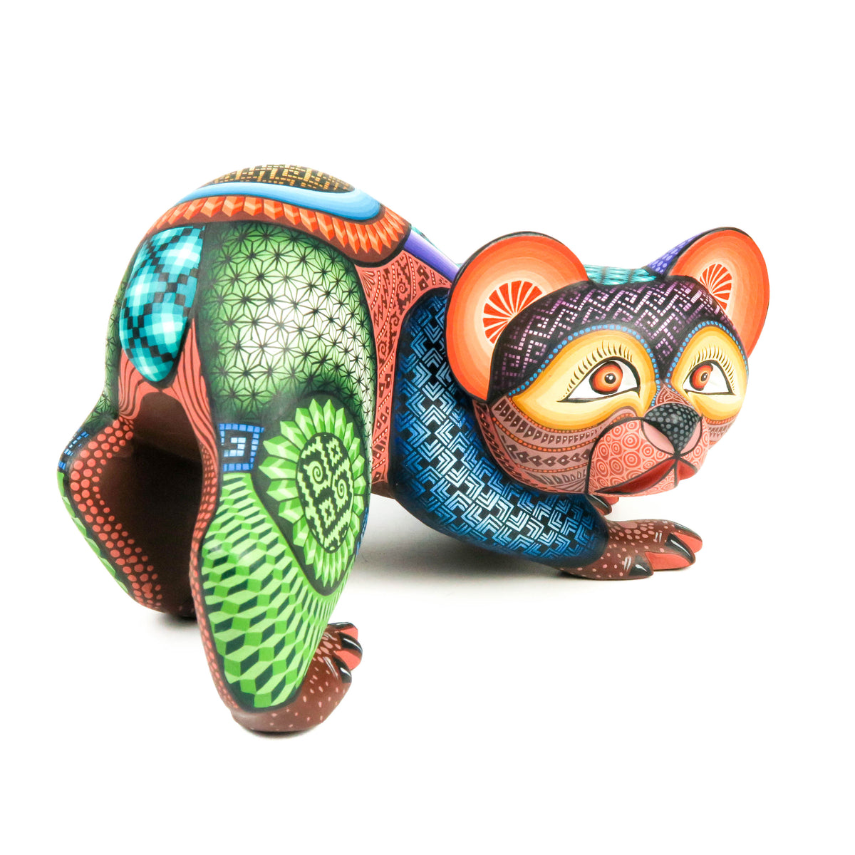 Beautiful Bear - Oaxacan Alebrije Wood Carving - Jose Calvo & Magaly F ...